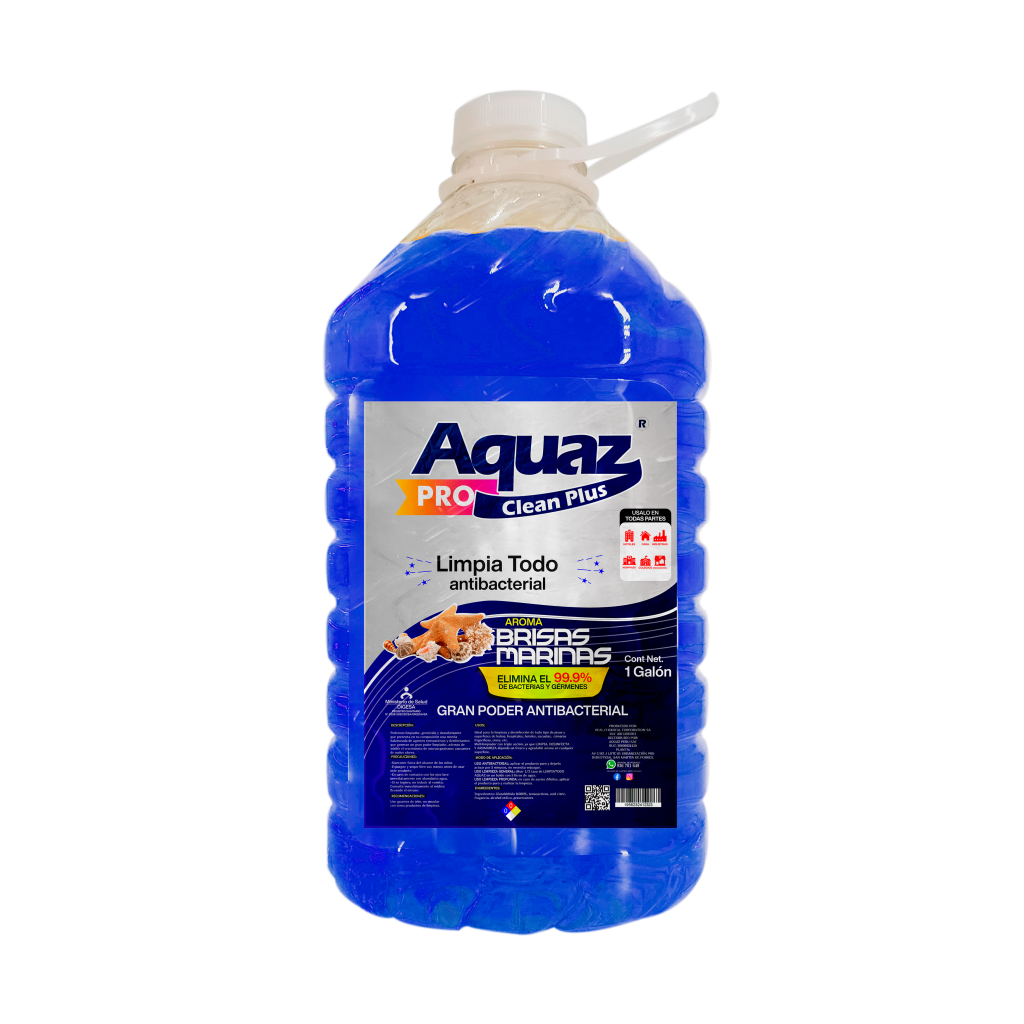 LIMPIATODO ANTIBACTERIAL 1gl. - AquazClean LIMPIATODO ANTIBACTERIAL 1gl. - AquazClean